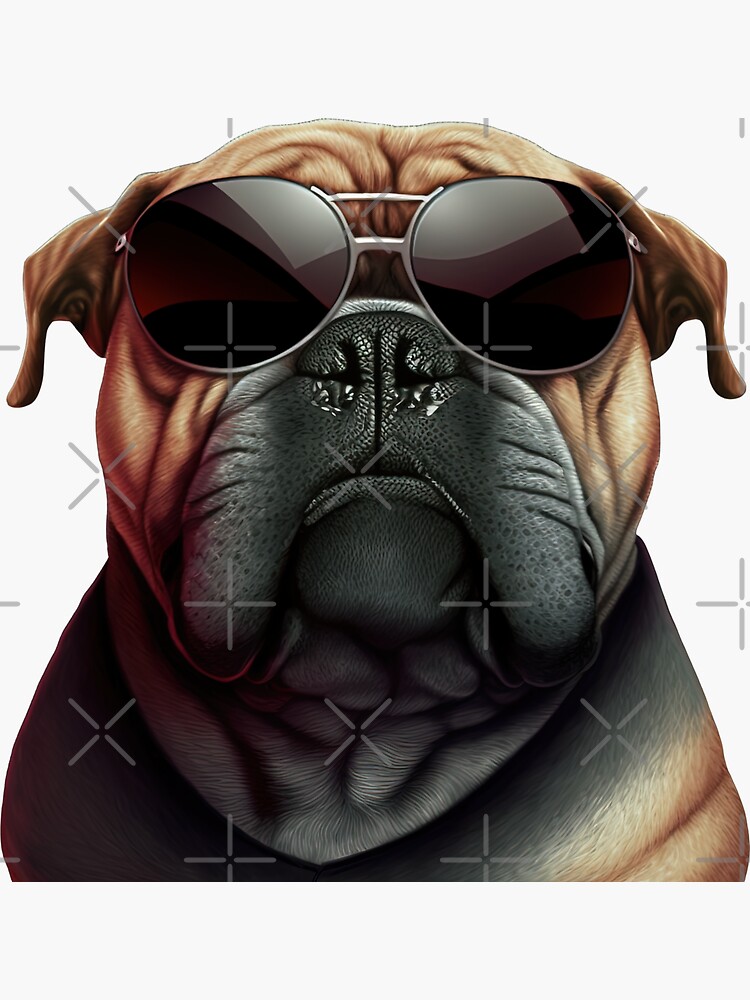 "Security dog" Sticker for Sale by AnimalArtPhotos | Redbubble