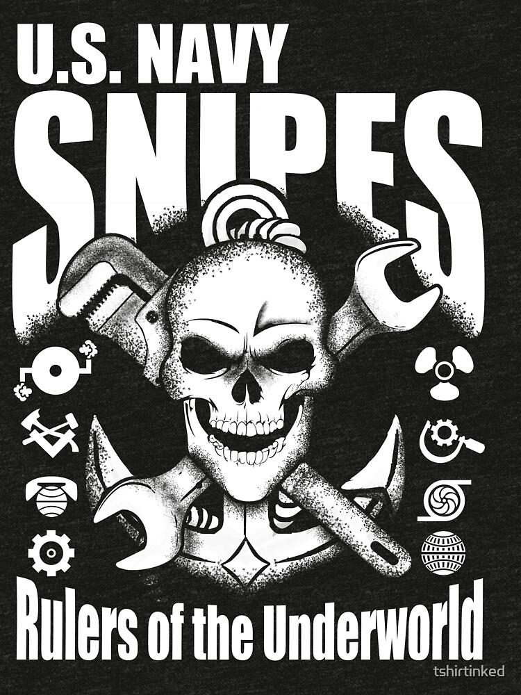"United States Navy Pit Snipes Design" T-shirt by tshirtinked | Redbubble
