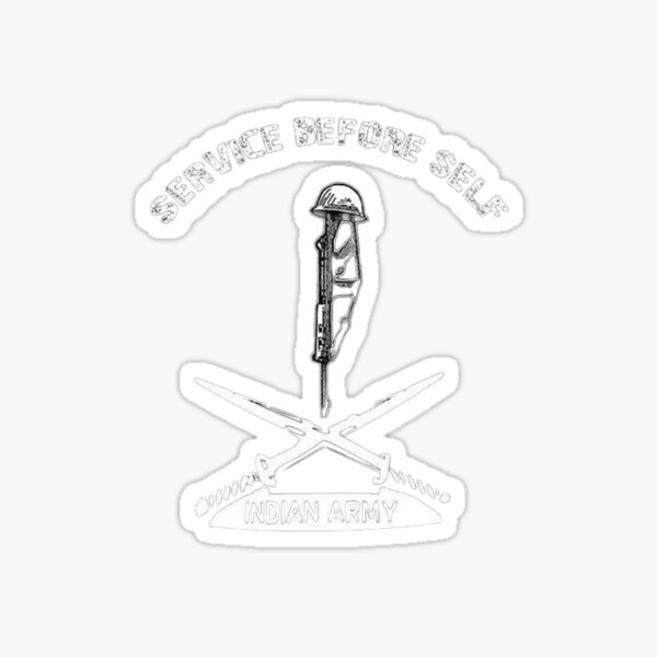 "Indian Army" Sticker for Sale by nanekar | Redbubble