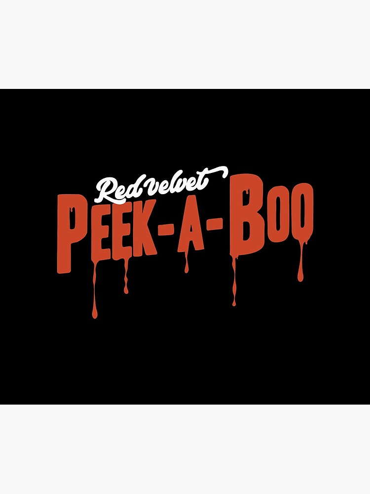 "Red Velvet Peek-A-Boo Blood Red Logo" Travel Mug by 58mm | Redbubble
