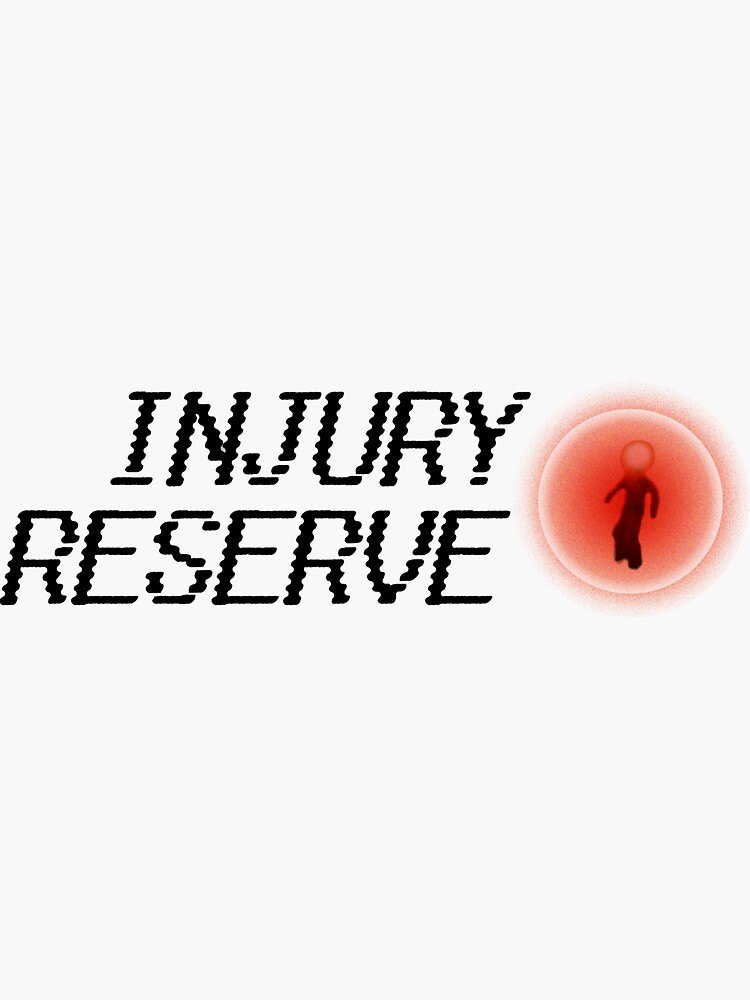 "INJURY RESERVE "By the Time I Get to Phoenix"" Sticker for Sale by ...