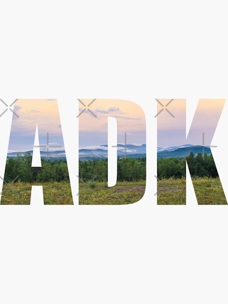 "ADK" Sticker for Sale by little-ampharos | Redbubble