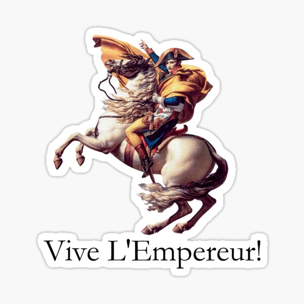 "Long Live The Emperor" Sticker for Sale by Dessiyn | Redbubble