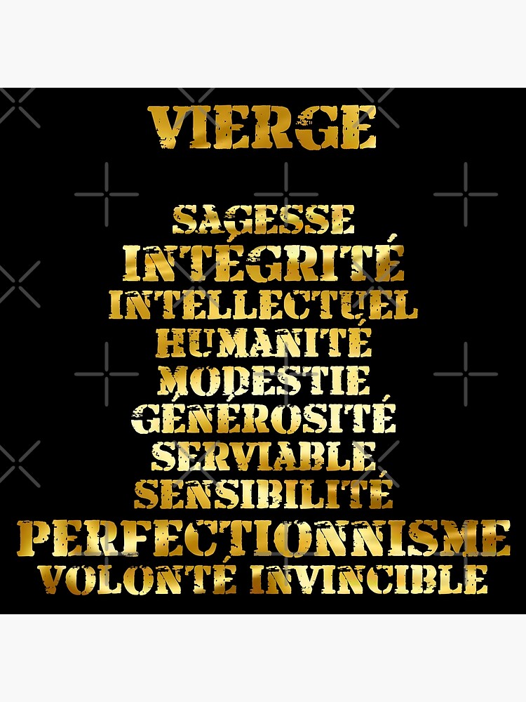 "VIRGO - Zodiac sign - The 10 strengths of Virgo" Poster for Sale by ...