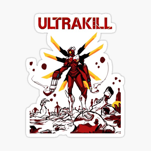 "Ultrakill" Sticker for Sale by Jackob7 | Redbubble