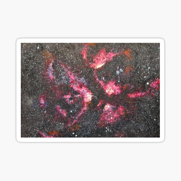 "Nebula 1#" Sticker for Sale by KateTart | Redbubble