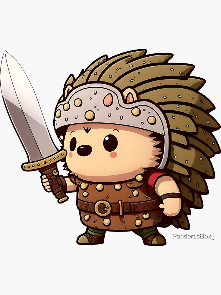 "Mighty Hedgehog Barbarian | DND Barbarian | Dungeons and Dragons ...