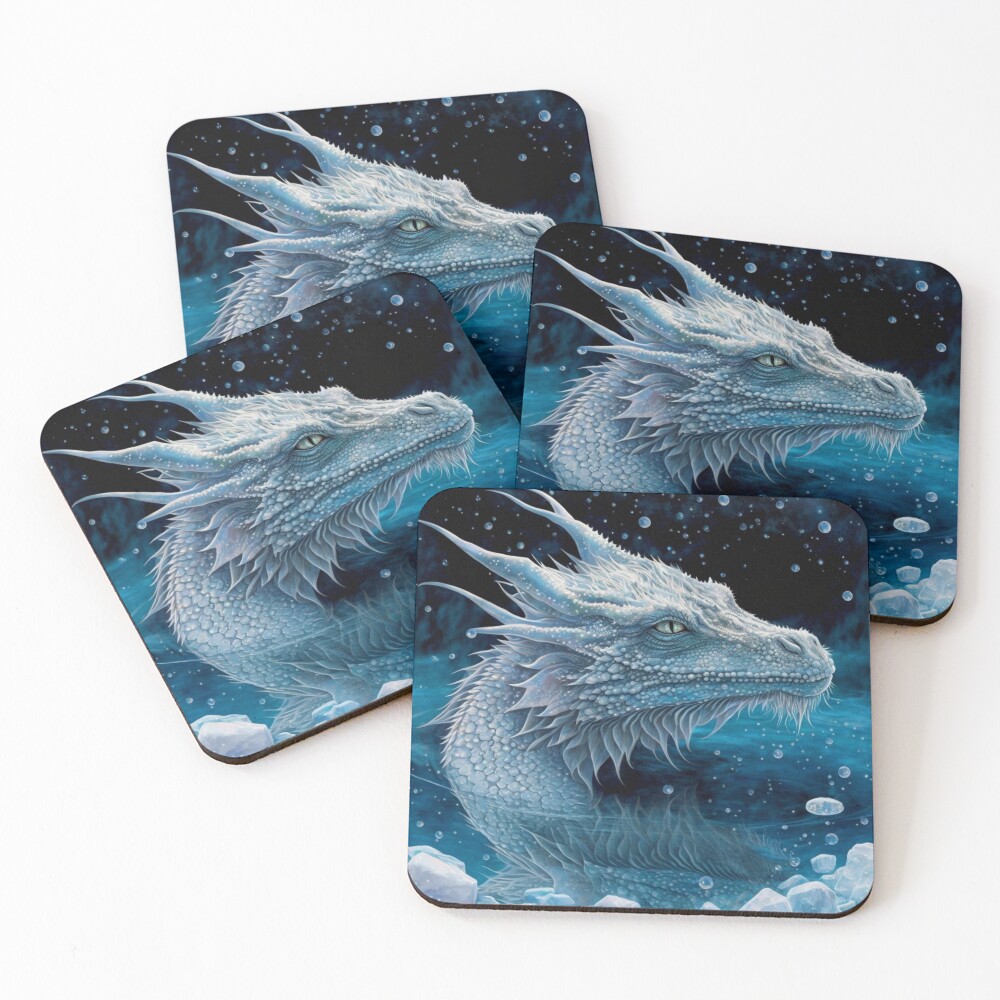 "Ice Dragon" Scarf for Sale by NightWispStudio | Redbubble