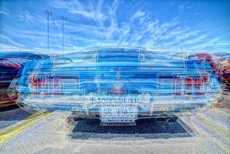 "CLASSIC OLD CAR REAR MATRIX FIVE" by LeNumerimagiste | Redbubble