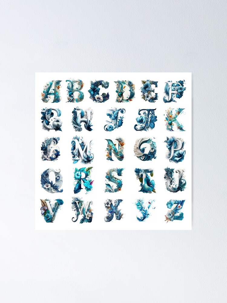 "Alphabet Lore Series" Poster for Sale by VISIONARTIST | Redbubble
