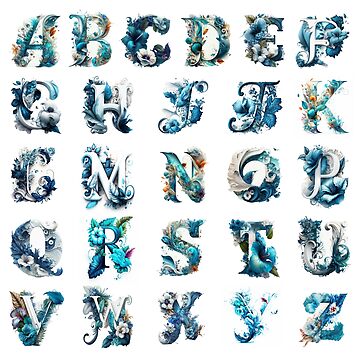 "Alphabet Lore Series" Art Board Print for Sale by VISIONARTIST | Redbubble