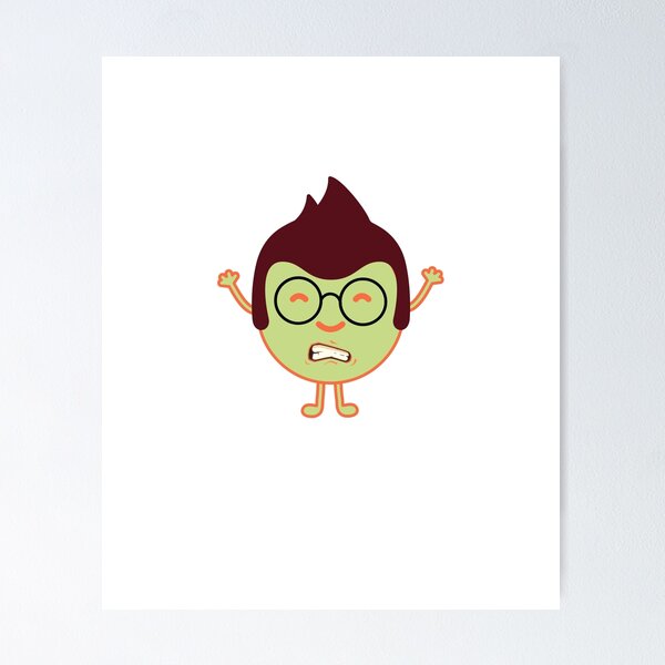 Cara De Caricatura Frustrada