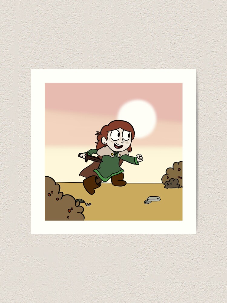 "Natalia Cadigan Cartoon" Art Print for Sale by Darcia22 | Redbubble