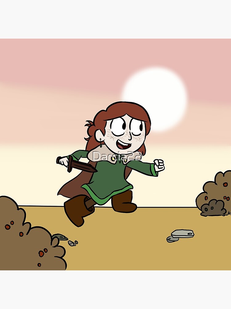 "Natalia Cadigan Cartoon" Art Print for Sale by Darcia22 | Redbubble