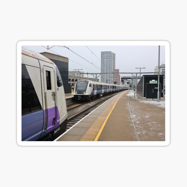 "TfL Elizabeth Line 345015 and 345063 Reading December 2022" Sticker ...