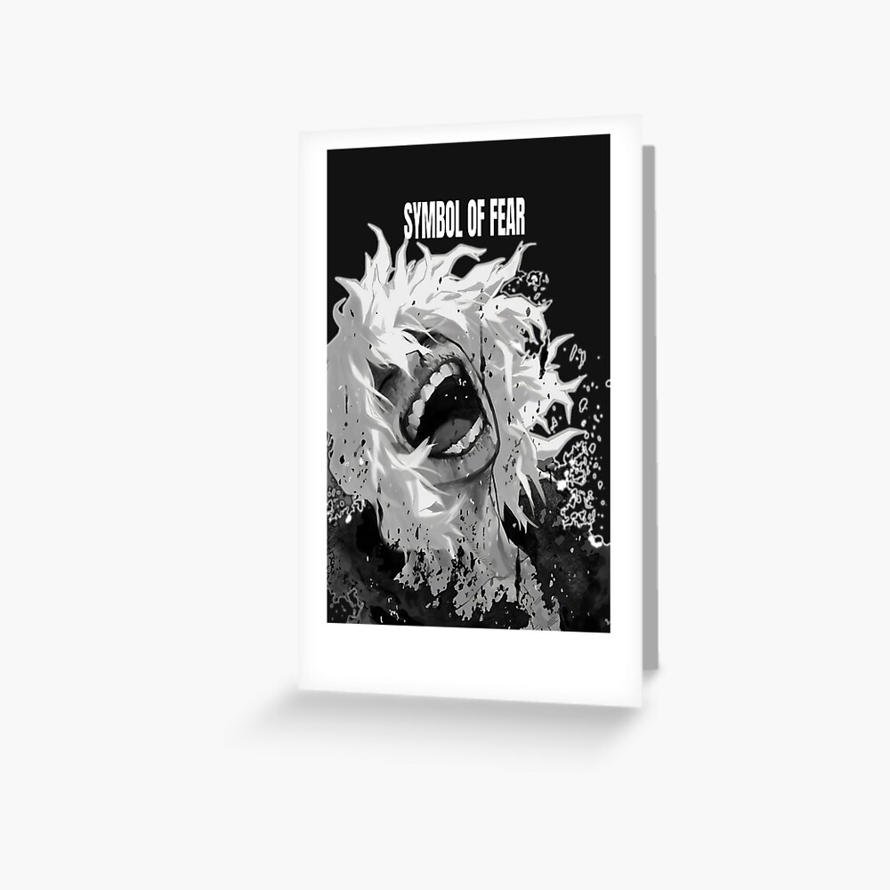 "Symbol of Fear - Tomura Shigaraki - My Hero Academia - Anime" Greeting ...