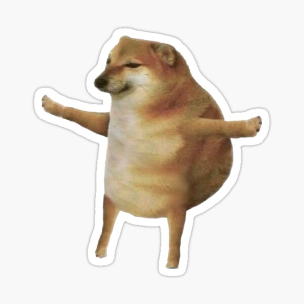 "Cheems dorime funny meme" Sticker for Sale by MandMco | Redbubble