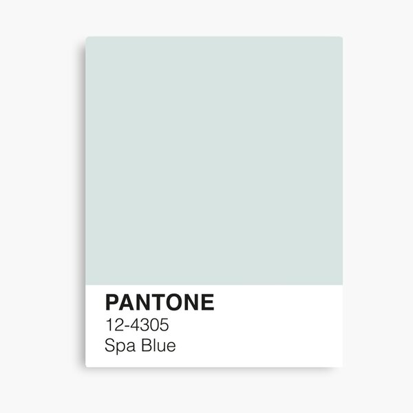 Pantone Canvas Prints | Redbubble