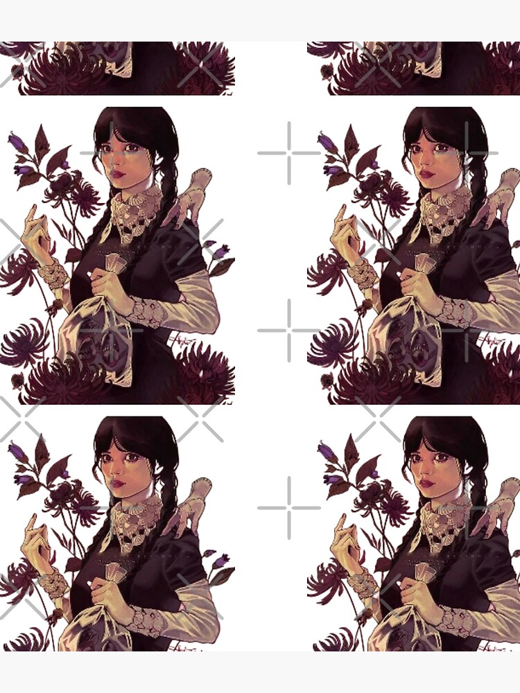 Wednesday Addams Backpack Designed & Sold By Kathrine Battered