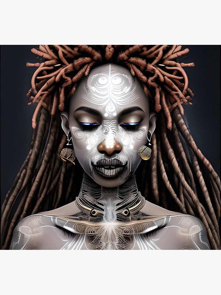 "African Women with Dreadlocks Art" Poster for Sale by Huesoffun ...