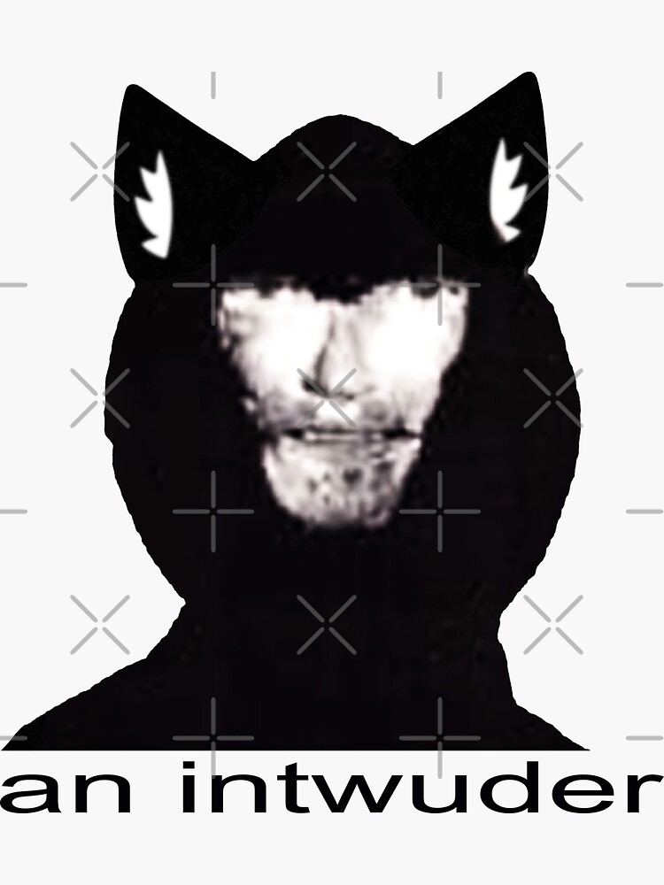 "Mandela Catalogue Intruder Cat " Sticker for Sale by da-swag-shop ...