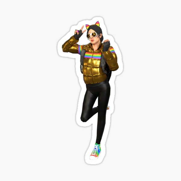 "Anna gold population one character" Sticker for Sale by popnchicken ...