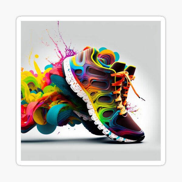"Cool & Funny Shoe" Sticker for Sale by Nu-Ideal | Redbubble