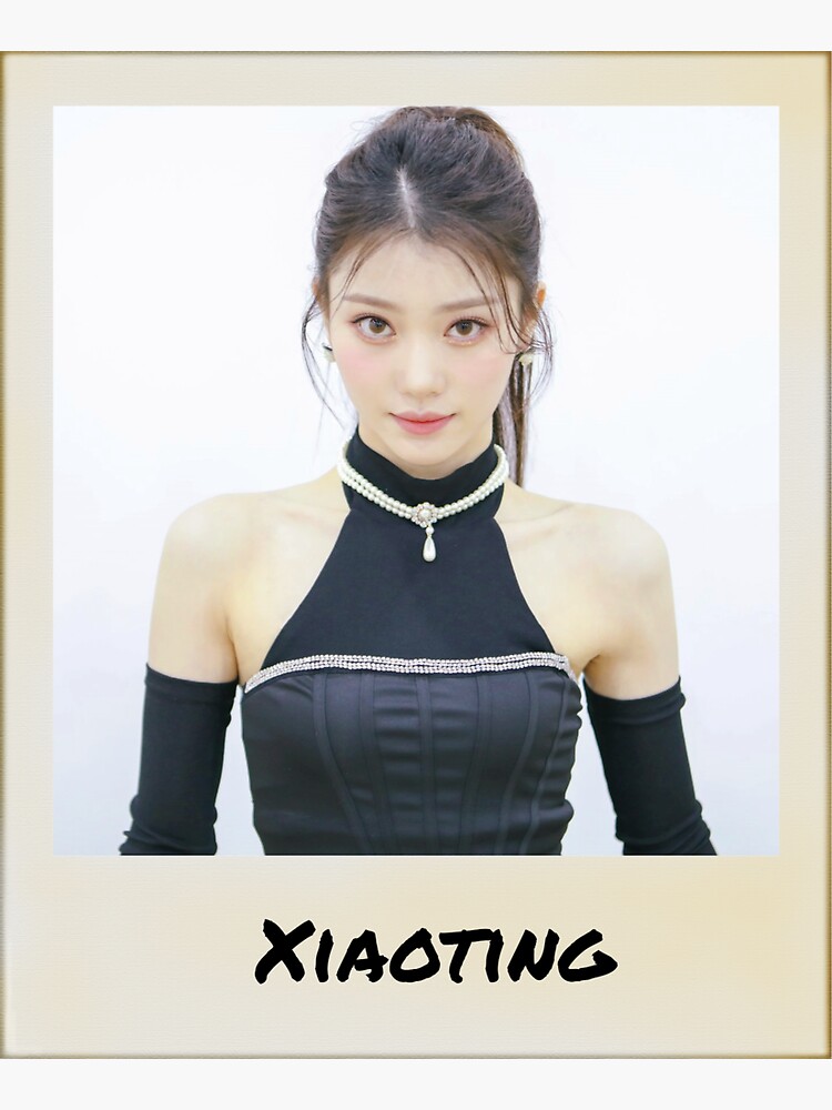 "Xiaoting Kep1er original art" Sticker for Sale by kpopggart | Redbubble