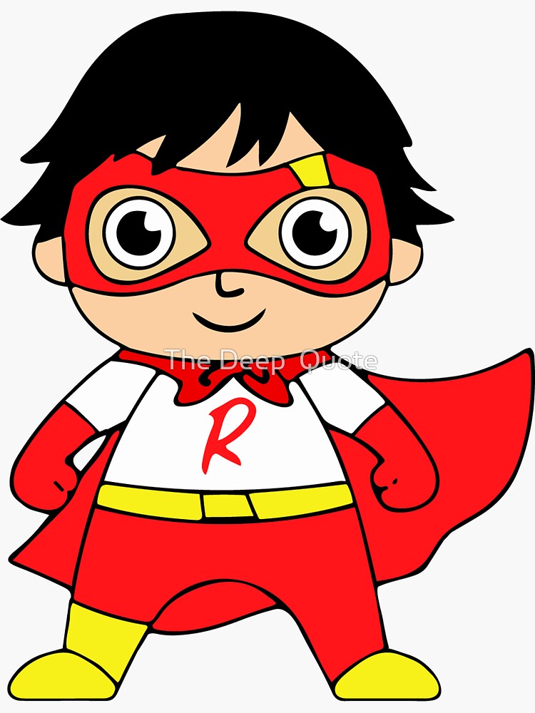 "Ryan's World" Sticker for Sale by aimanmesleh | Redbubble