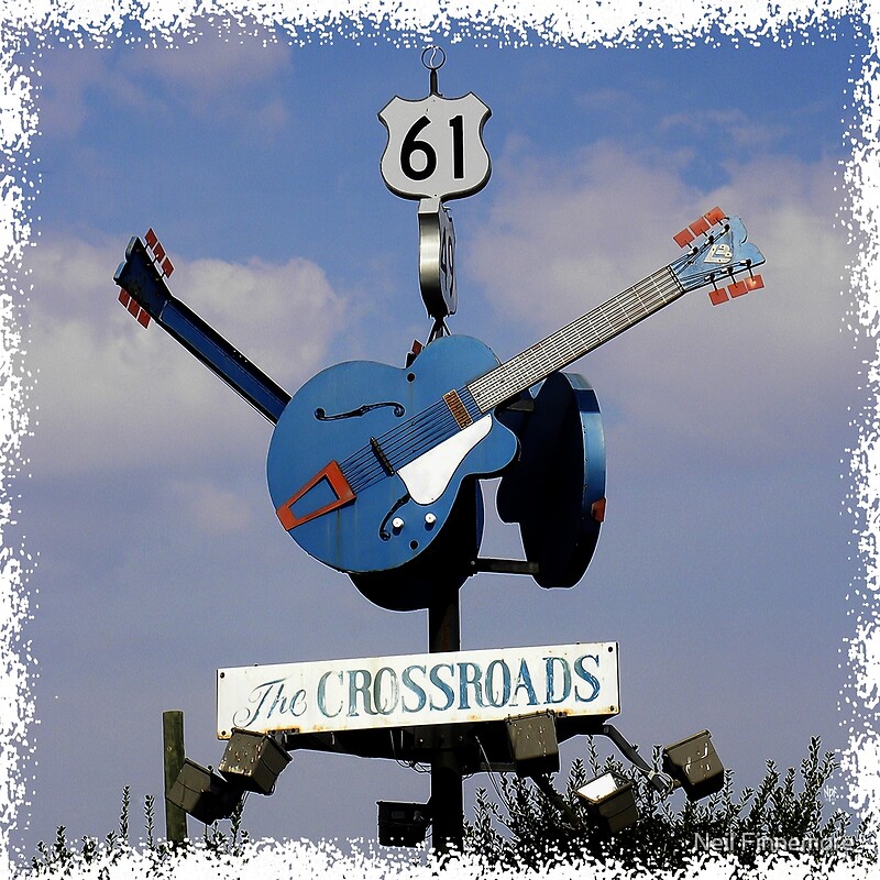 "The "CROSSROADS" CLARKSDALE, MISSISSIPPI" by Neil Finnemore | Redbubble