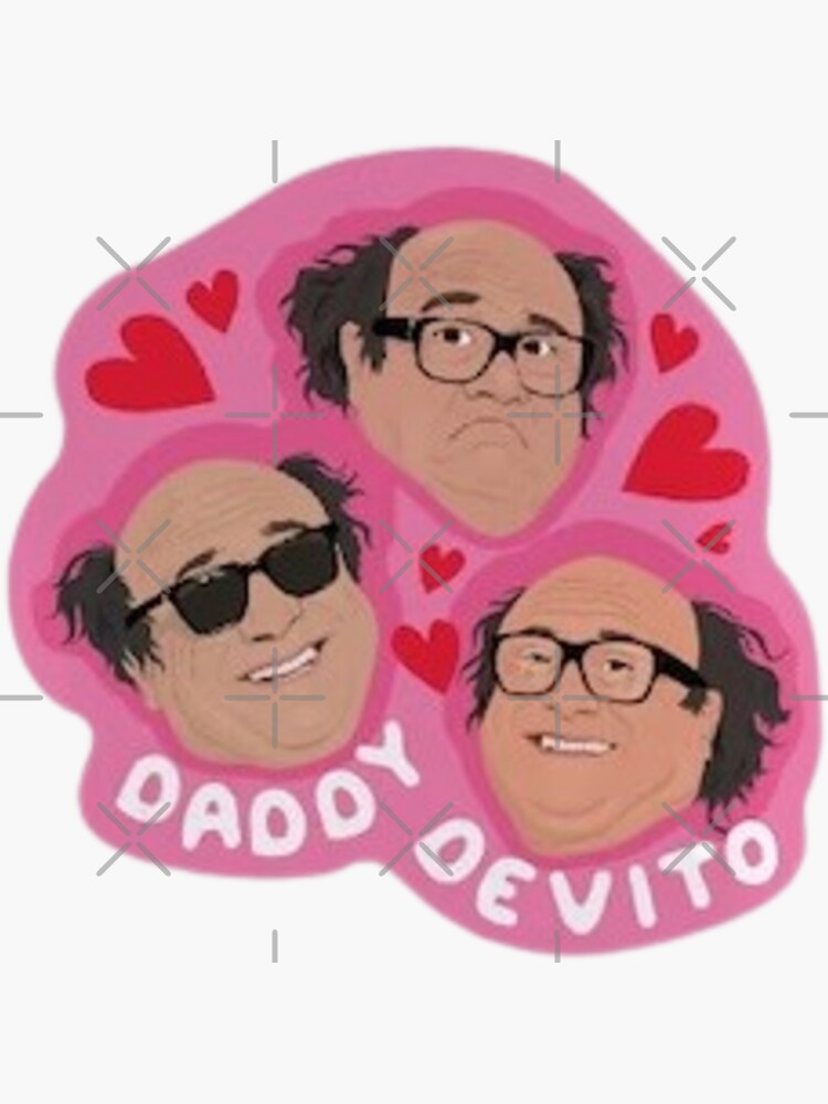 "danny devito always sunny" Sticker for Sale by Harrydaddy | Redbubble