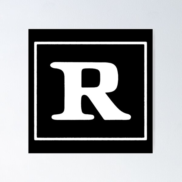 Transparent Rated R Logo