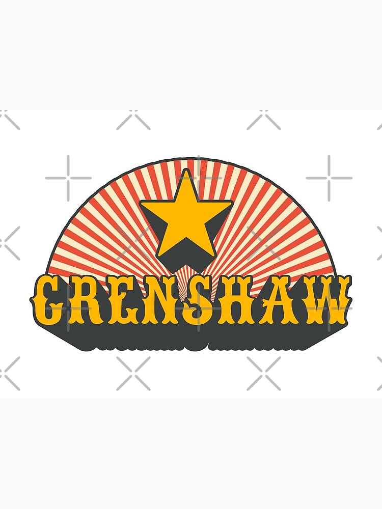"Los Angeles Crenshaw - LA Crenshaw - LA Crenshaw logo" Poster by ...