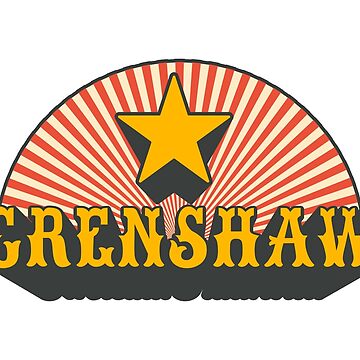 "Los Angeles Crenshaw - LA Crenshaw - LA Crenshaw logo" Poster by ...