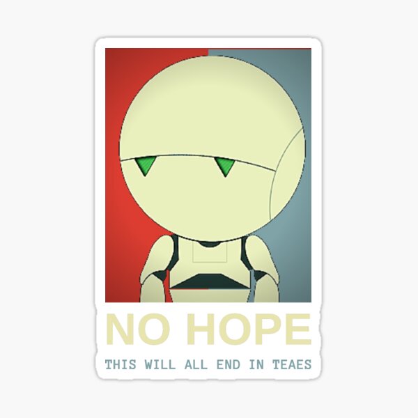 "No hope!!!" Sticker for Sale by ibnmohamed | Redbubble