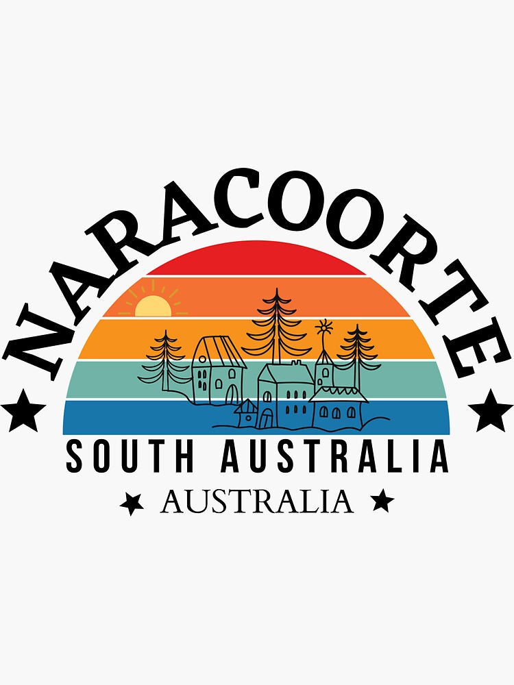 "Naracoorte, South Australia" Sticker for Sale by Skw-K | Redbubble