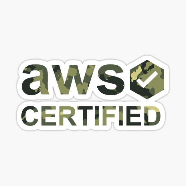 "Aws Certified Developer Camouflage" Sticker for Sale by MrShy | Redbubble