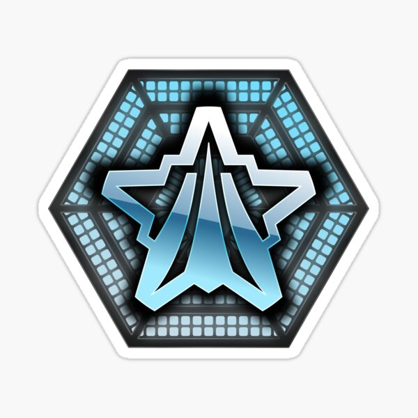 "Rocket League Platinum 3 Rank Dropshot Background" Sticker for Sale by ...