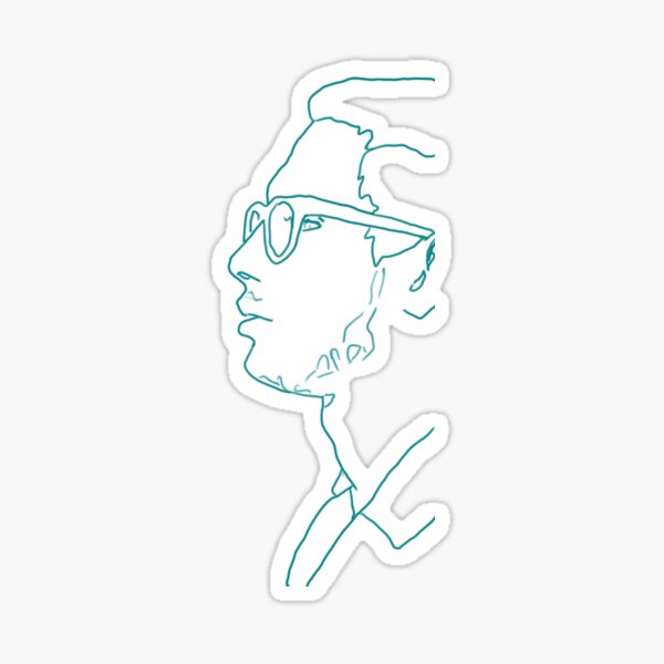 "transparent john" Sticker by blockb | Redbubble