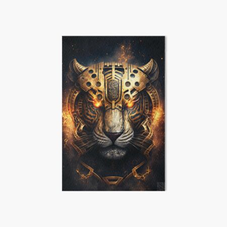 "Bengal sharptooth steampunk Tiger for Print Art" Art Board Print for ...