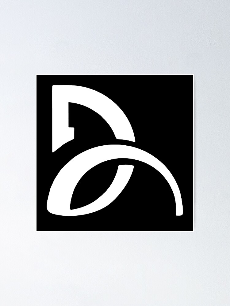 "novak djokovic logo" Poster for Sale by Thewhiteduck | Redbubble