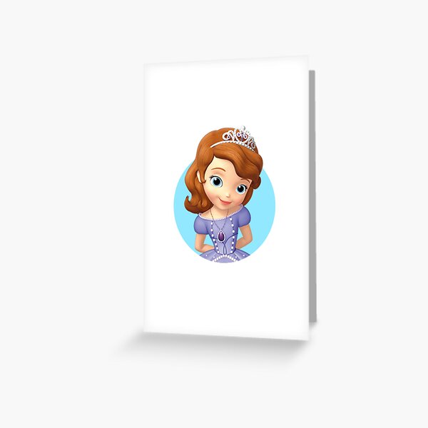 "Sofia the First Incredible cute cartoons for kids 2023" Greeting Card ...
