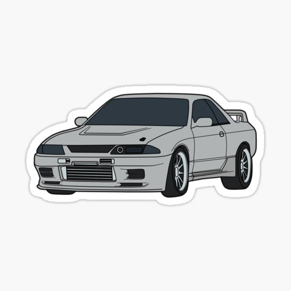 "Nissan Skyline R32 Rally Car" Sticker for Sale by Susk240 | Redbubble