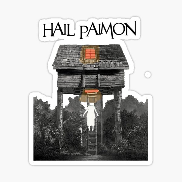 "Hereditary - Hail Paimon" Sticker for Sale by ArtsyFunny57 | Redbubble