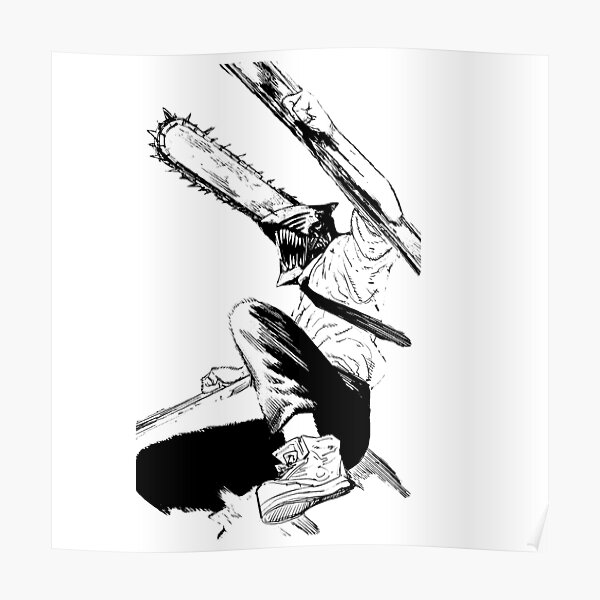"Chainsaw man-Denji" Poster for Sale by Endinfullbloom | Redbubble
