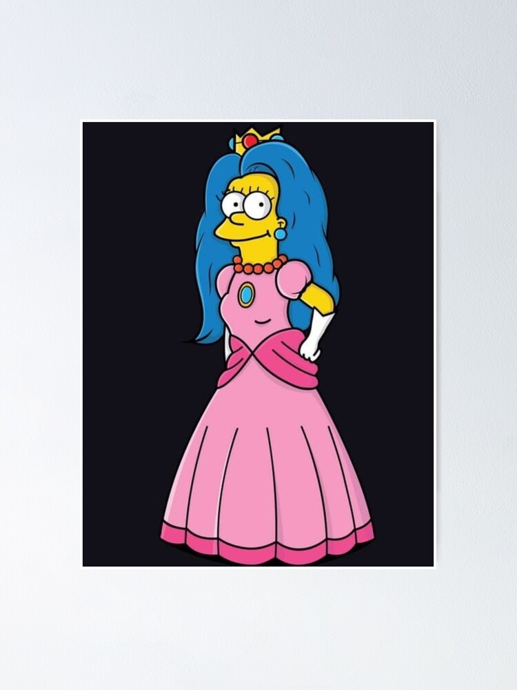"Princess Marge" Poster for Sale by 1Moonlight | Redbubble