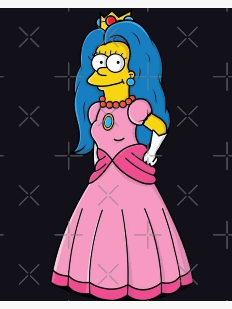 "Princess Marge" Sticker for Sale by 1Moonlight | Redbubble