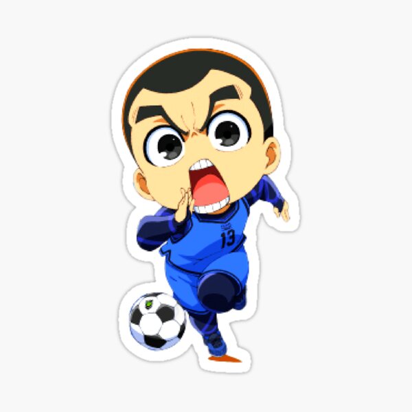 "blue lock " Sticker for Sale by farmodesign | Redbubble