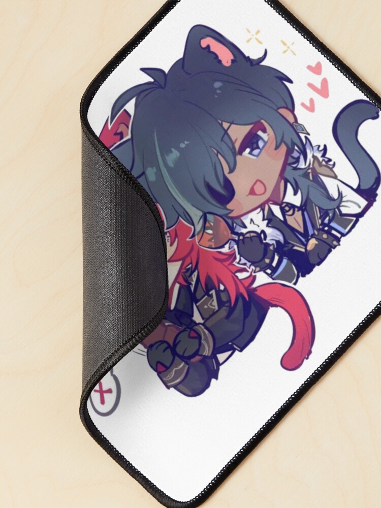 "Genshin Impact Diluc & Kaeya Catboy Diluc Catboy Kaeya Genshin Impact ...