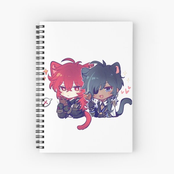 "Genshin Impact Diluc & Kaeya Catboy Diluc Catboy Kaeya Genshin Impact ...